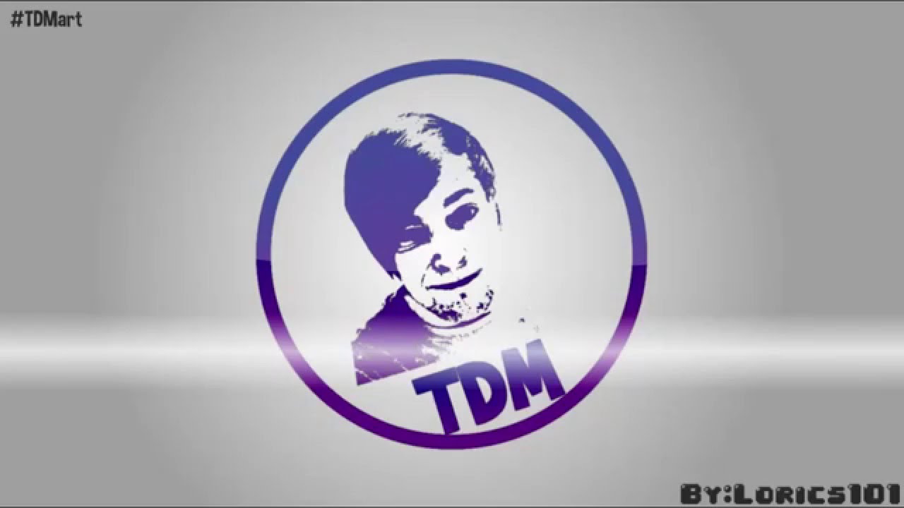 Speed Art | DanTDM Logo! | Lorics101 - YouTube