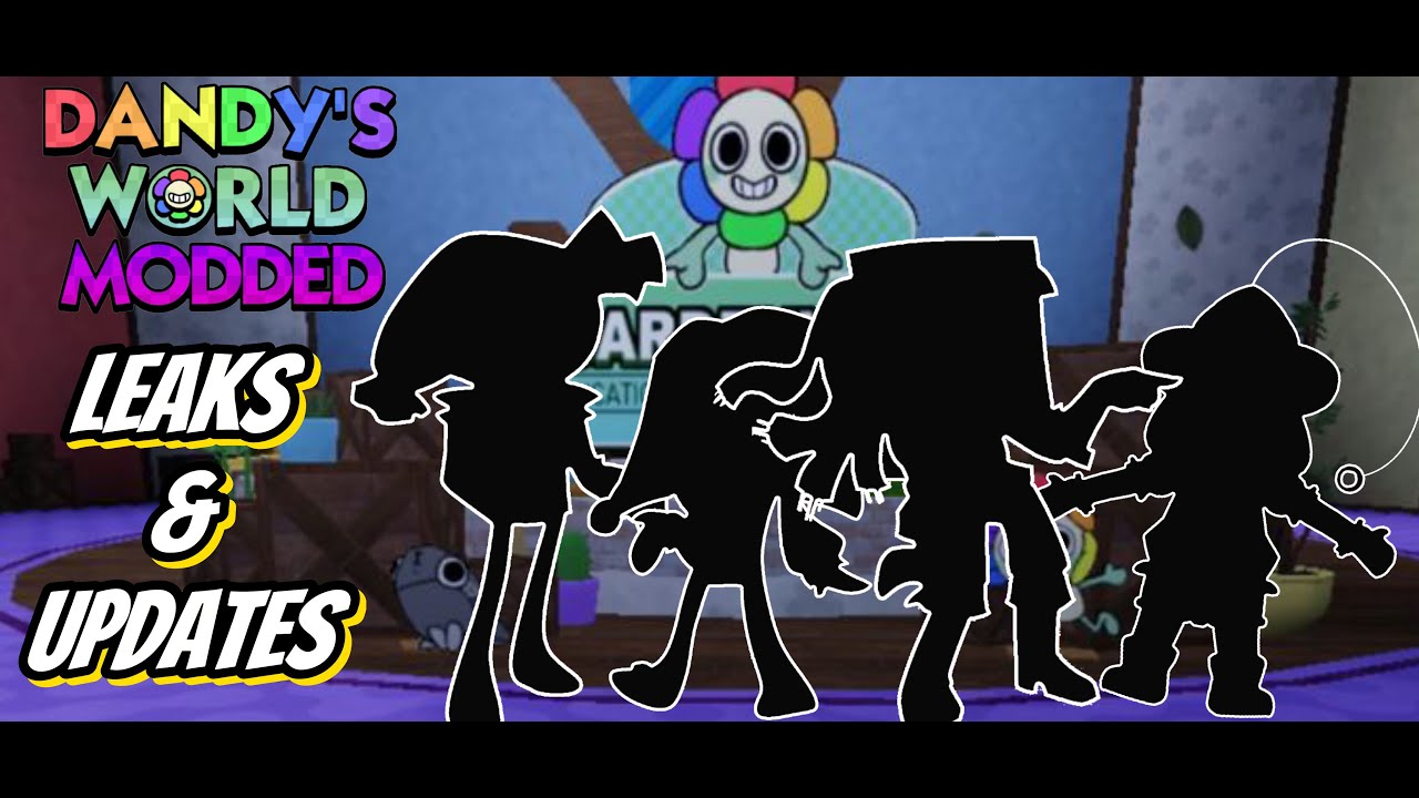 New Toons Sneak Peek in Dandy's World Modded... | Roblox - YouTube