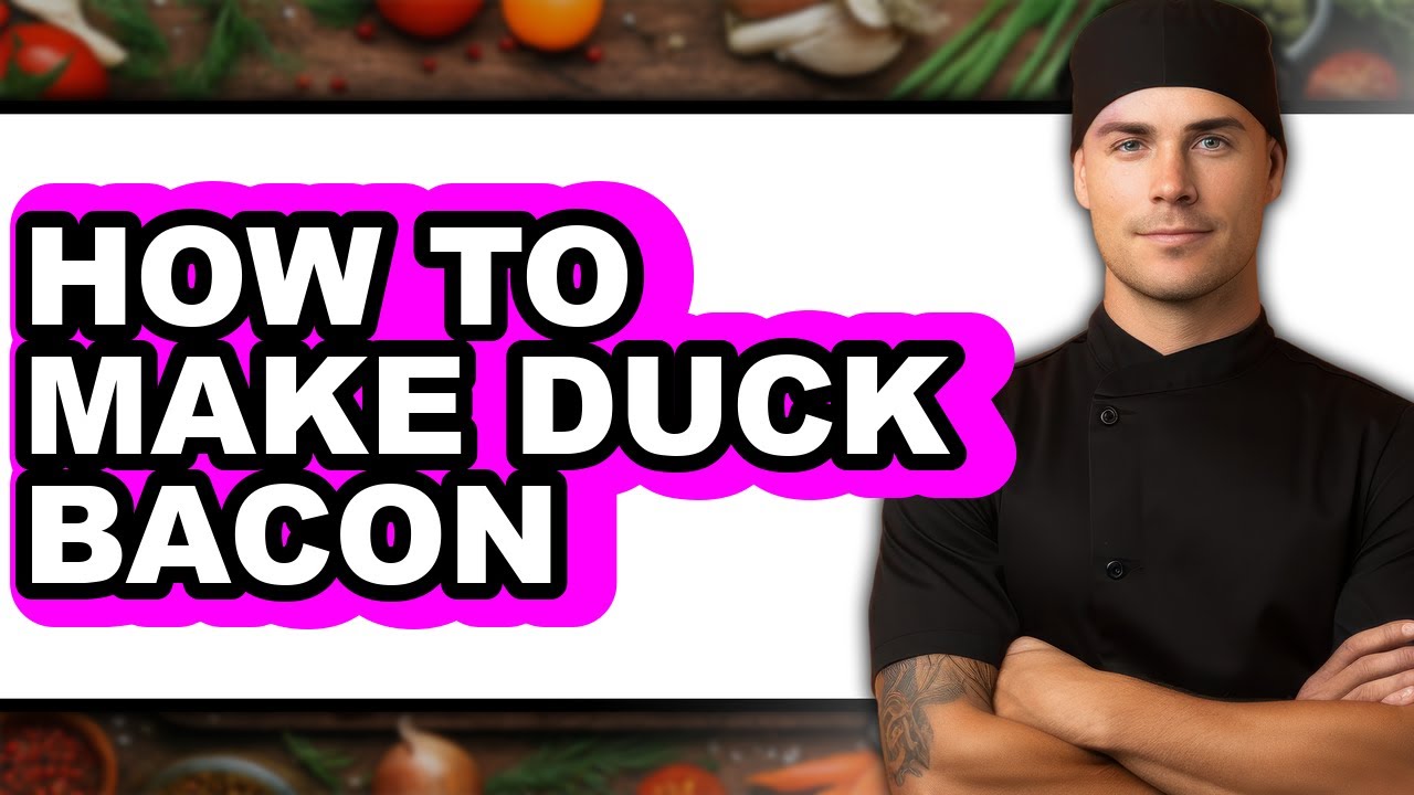 How to Make Duck Bacon (Full Guide) - YouTube
