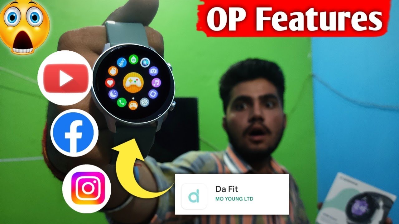 Application Access in a Smart Watch 😲 || Ambrane Wise Roam application ...