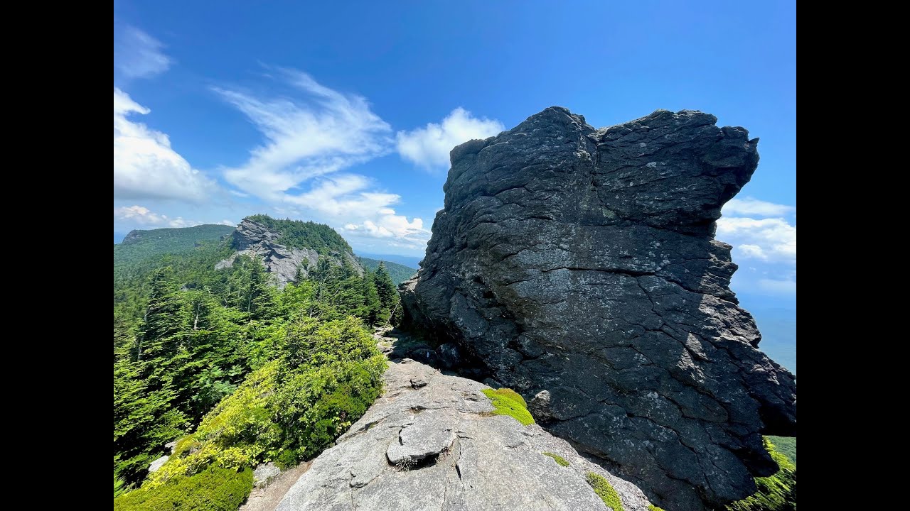 Grandfather Trail hike, Calloway Gap to MacRae Peak, Grandfather ...