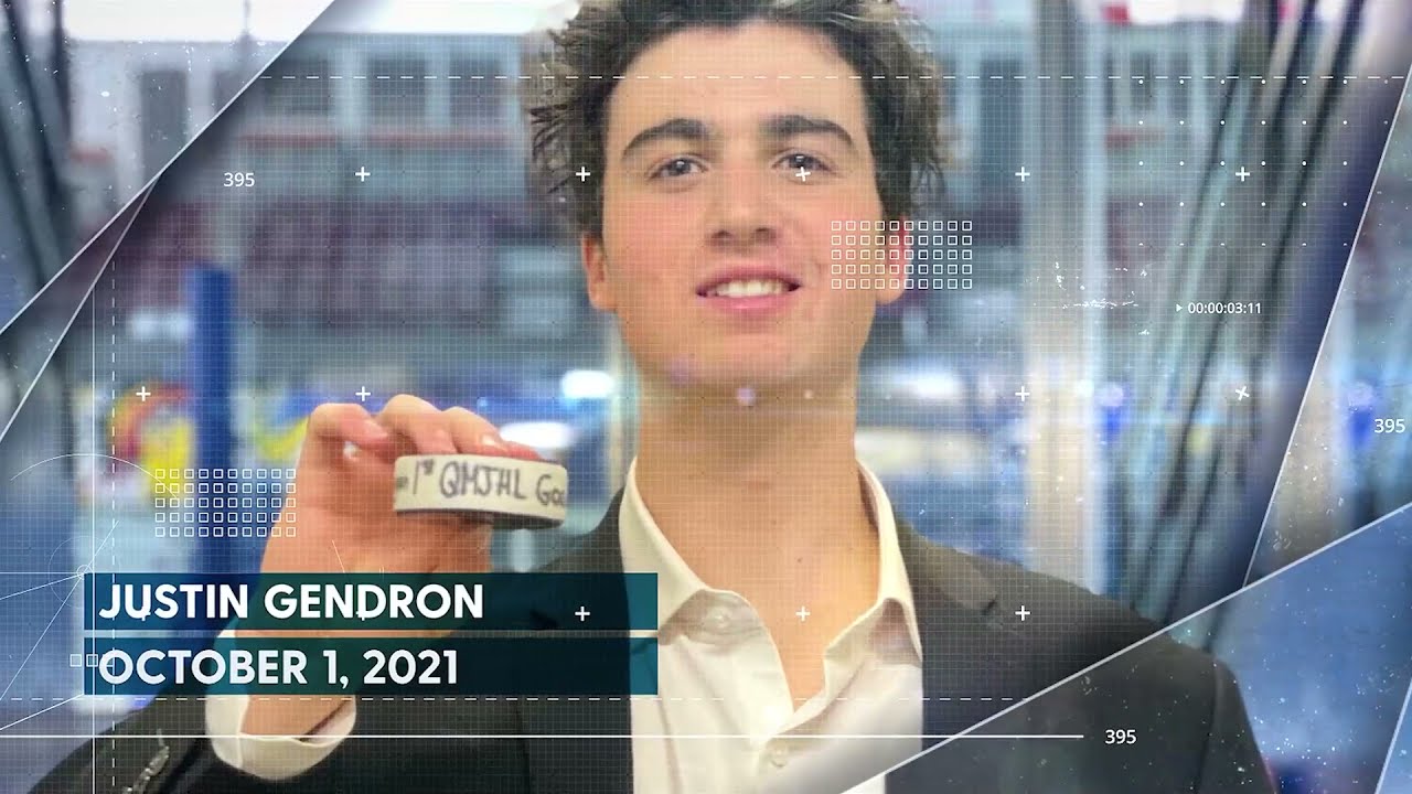 My first goal in the Q | Justin Gendron - YouTube