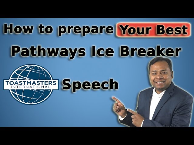 How To Write Your Icebreaker Speech Sale | emergencydentistry.com