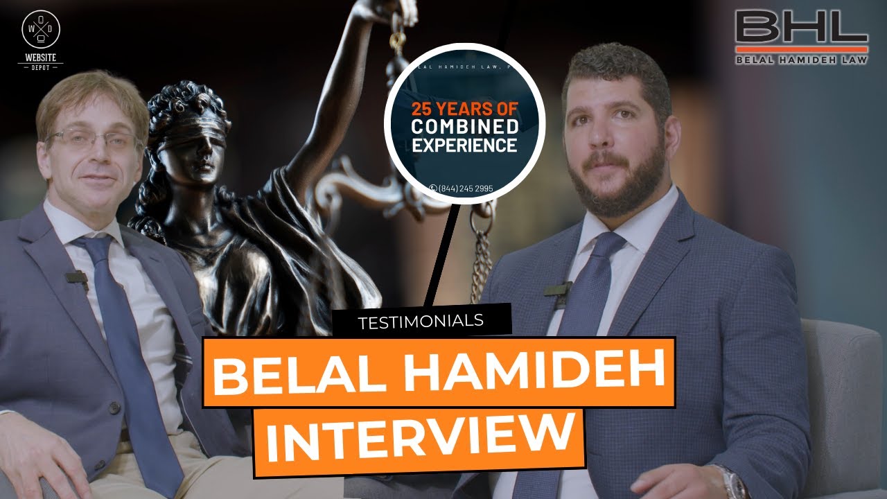 Interview With Belal Hamideh - Personal Injury & Accident Attorney - by ...
