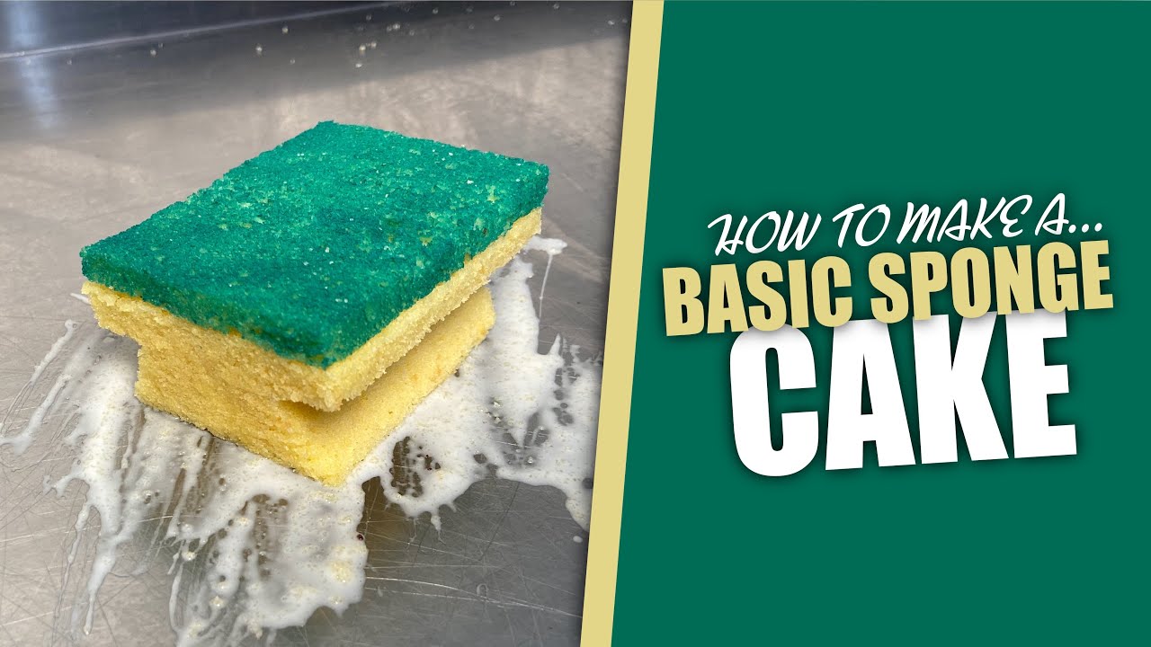 How to make a Basic Sponge CAKE - YouTube