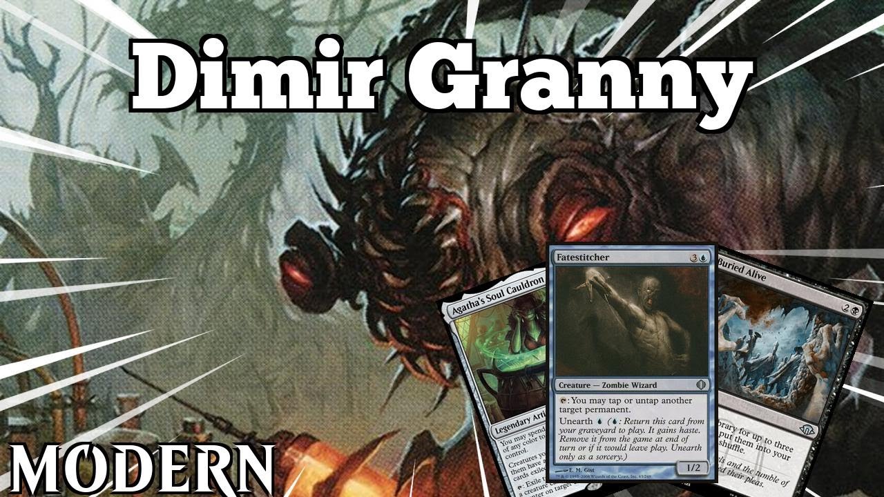 The BLACK VIVI Finally Makes Its Debut! | Dimir Granny | Modern | MTGO ...