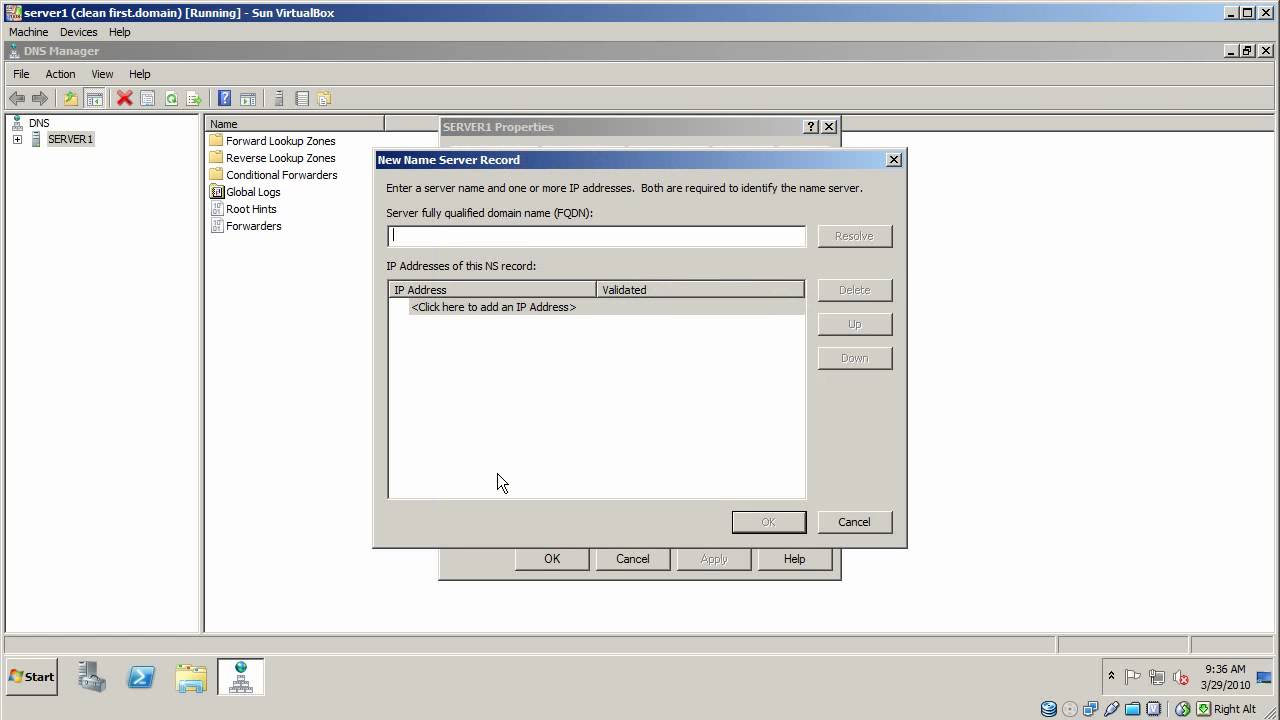 Windows Server 2008 Dns Forwarders Root Hints And Recursion YouTube
