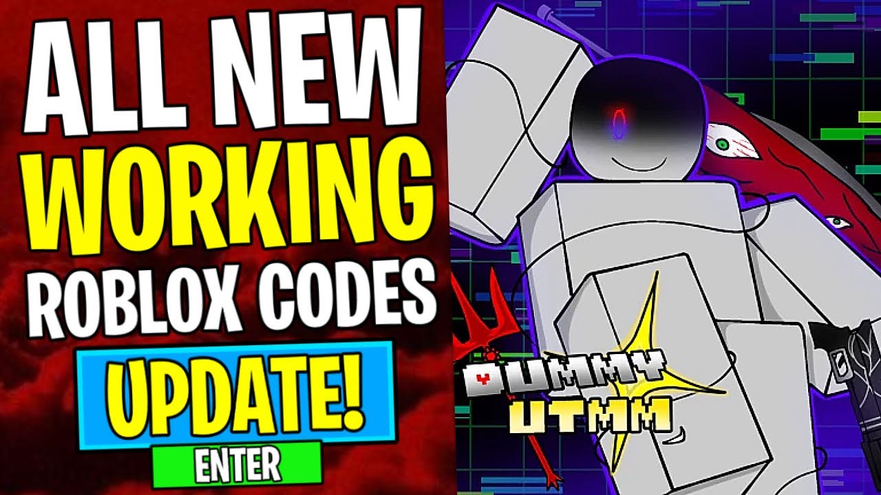 *NEW* Dummy UTMM Codes | Roblox Dummy UTMM Codes (September 2024) - YouTube
