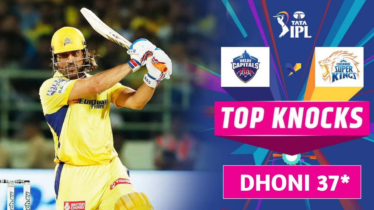 TOP Knock Sunch.evDhoni's 16-ball 37* vs DC | Thala Rolls Back The ...