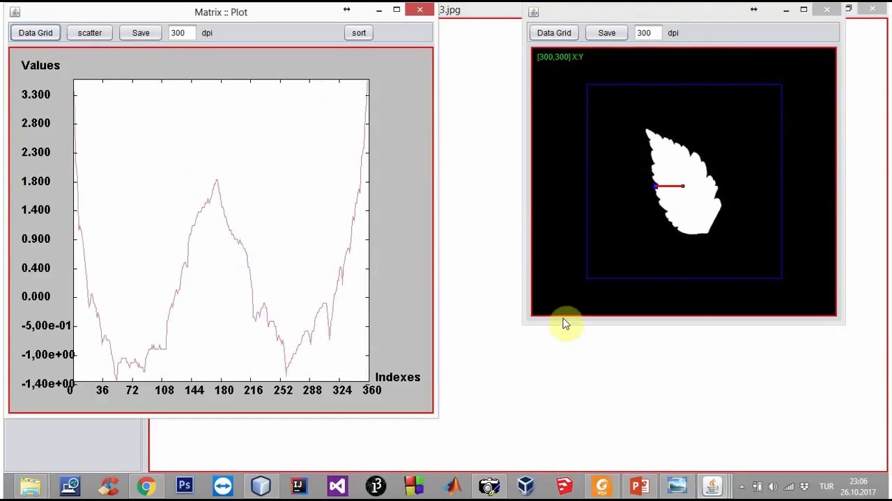 leaf recognition feature extraction - YouTube