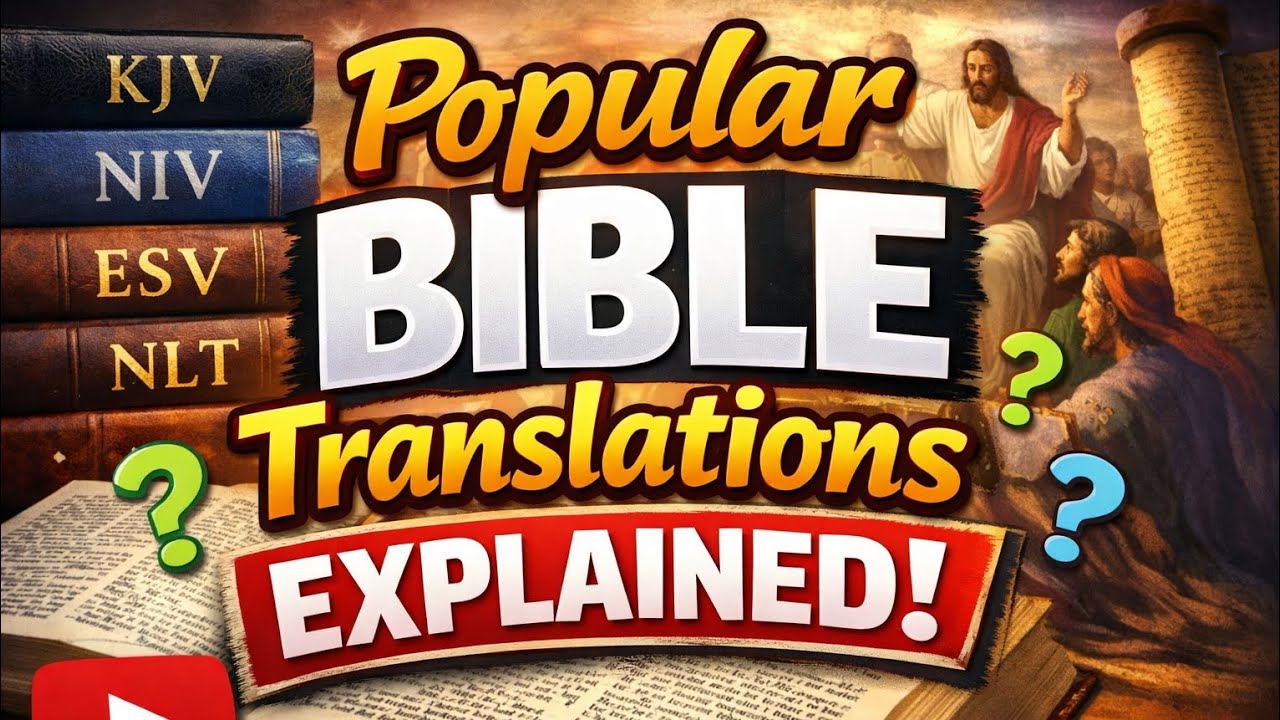 KJV vs NIV vs ESV vs NLT: Which Should You Read? - YouTube