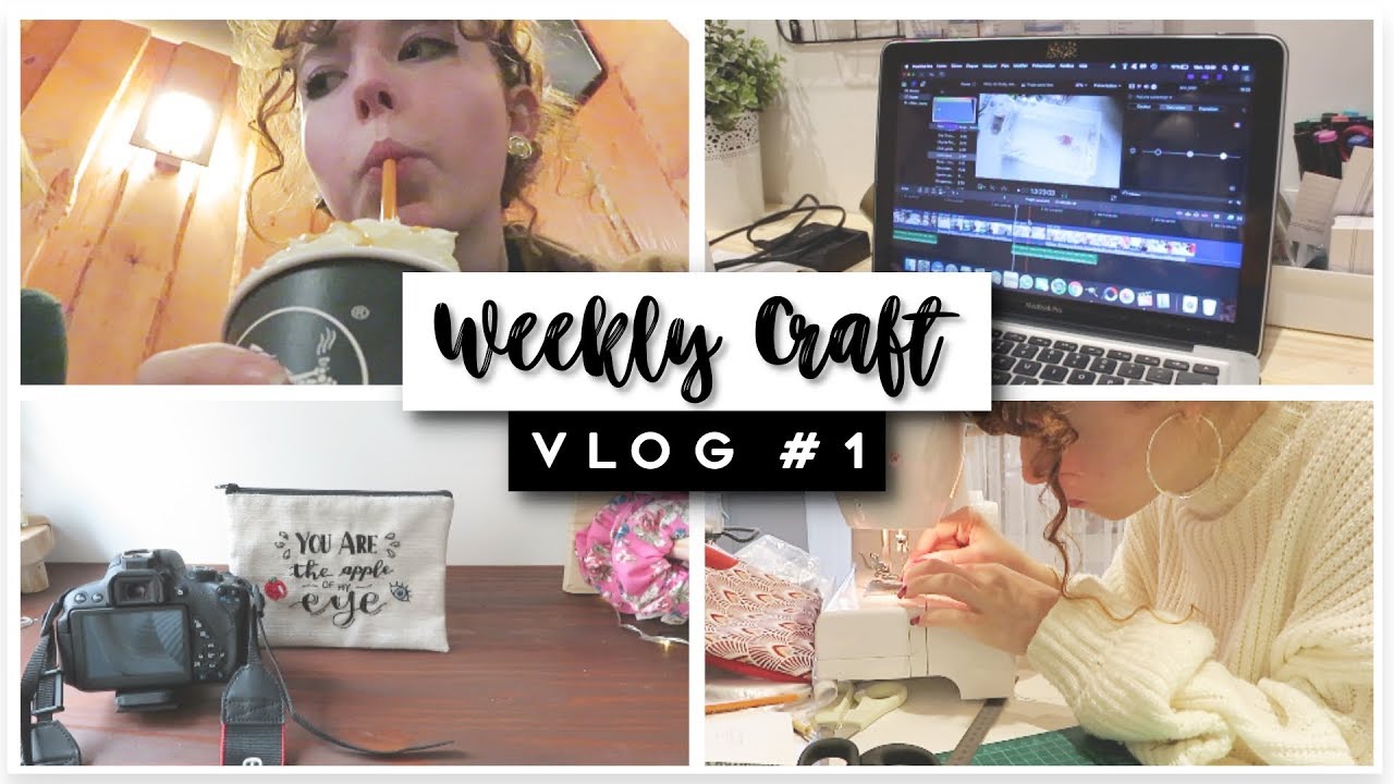 [WEEKLY CRAFT VLOG #1] Enfin bien installées ! - YouTube