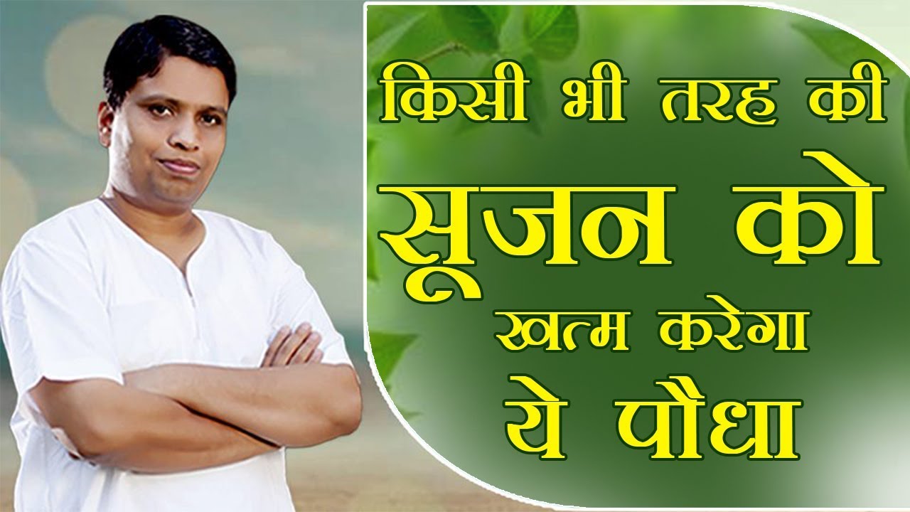 किसी भी तरह की सूजन Swelling को खत्म करेगा ये पौधा | Acharya Balkrishna ...