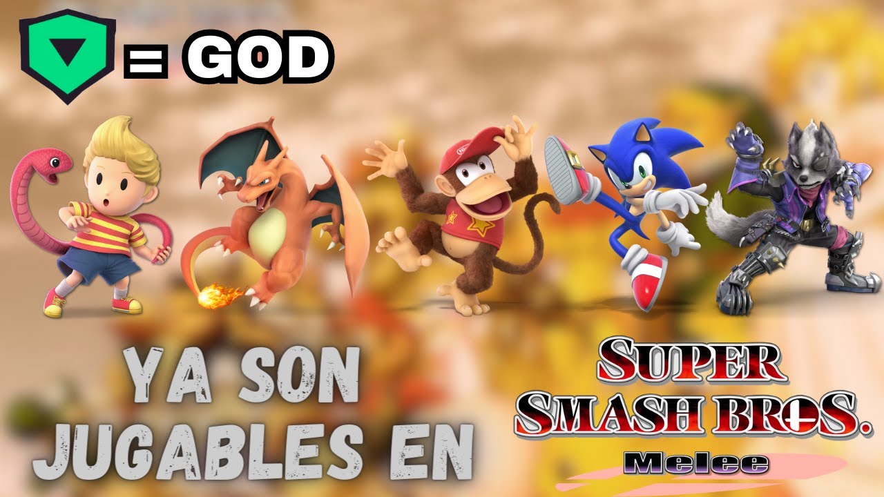 Probando los Nuevos Personajes de Super Smash Bros Melee (Akaneia Build ...