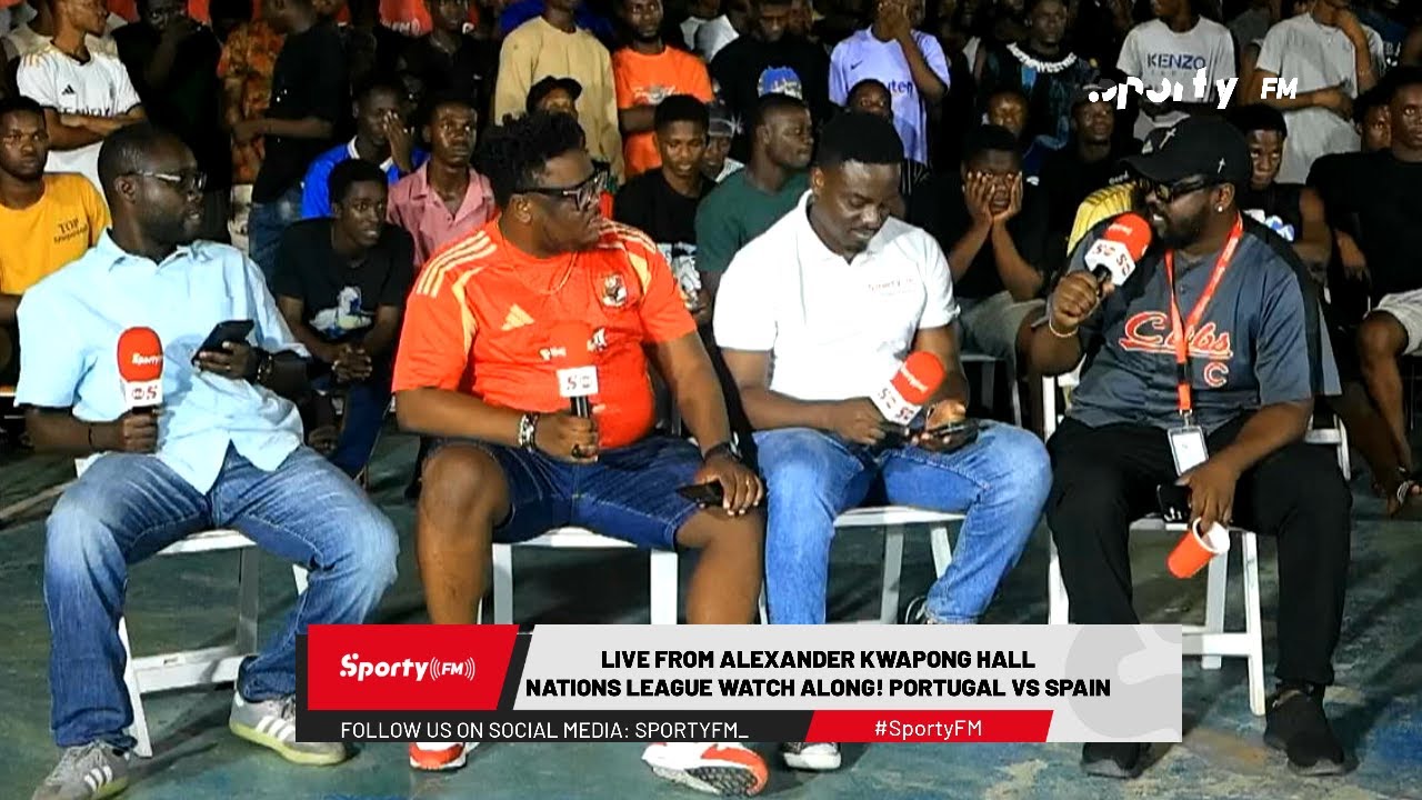 Live from Alexander Kwapong Hall: Nations League Watch Along! Portugal ...