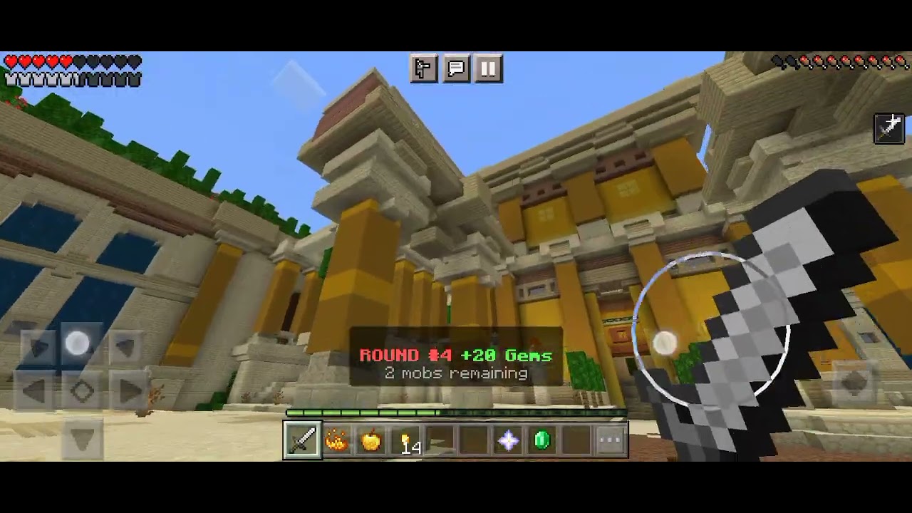 playing mob games survival - YouTube