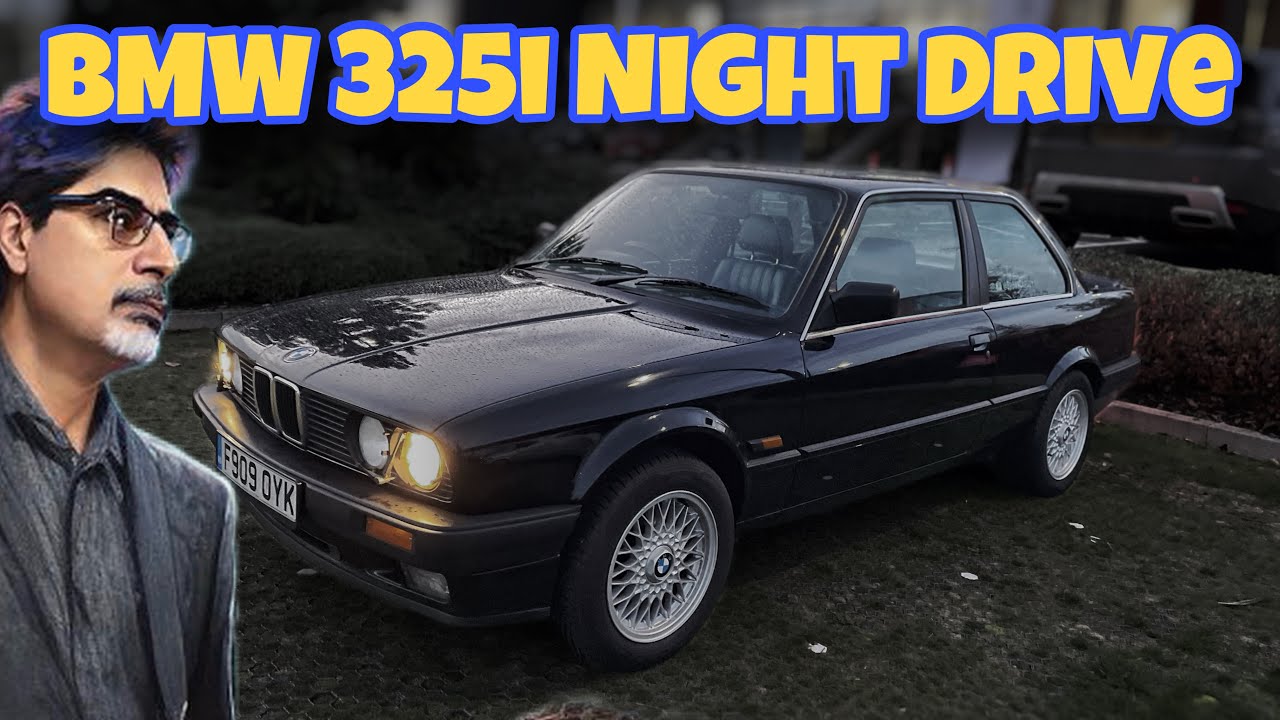 Night Drive - Classic 1989 BMW 325i (E30) - YouTube