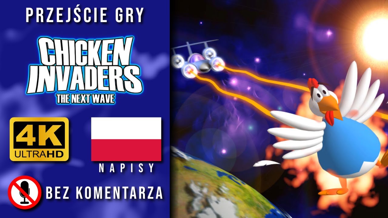 Chicken Invaders 2: The Next Wave (PC) - CAŁA GRA - PL, bez komentarza ...