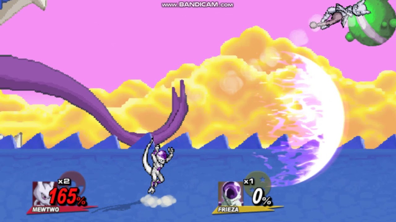 SSF2 MODS Mewtwo VS Frieza - YouTube