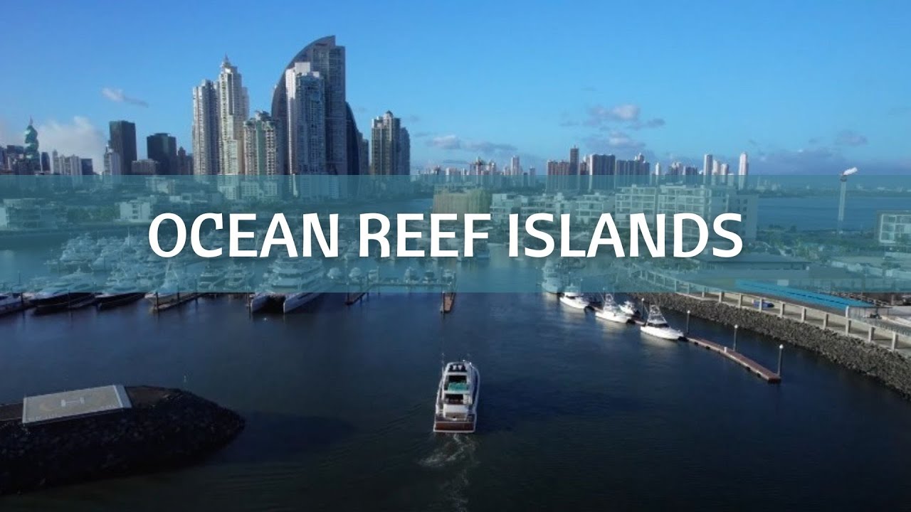 Ocean Reef Islands Panama Aerial Tour - YouTube