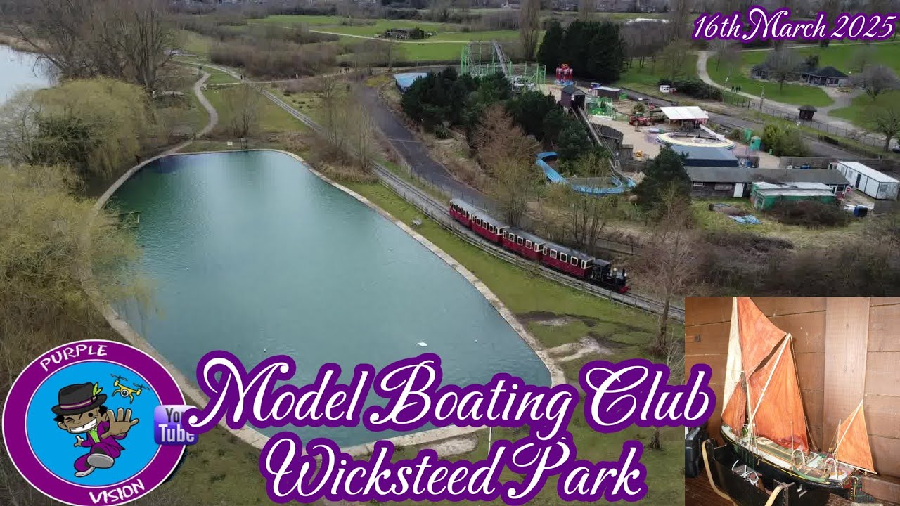 Model boating club at Wicksteed Park 19/3/2025 - YouTube