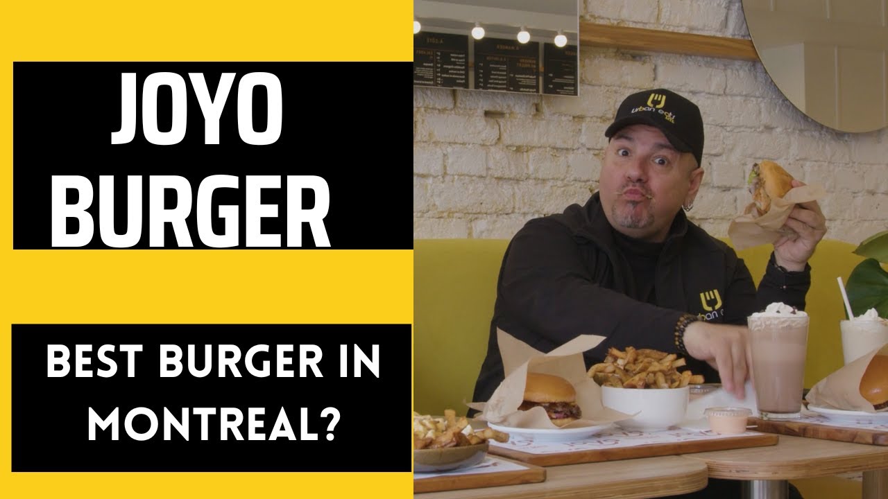Burger Bliss at Joyo Burger | Urban Eats MTL - YouTube