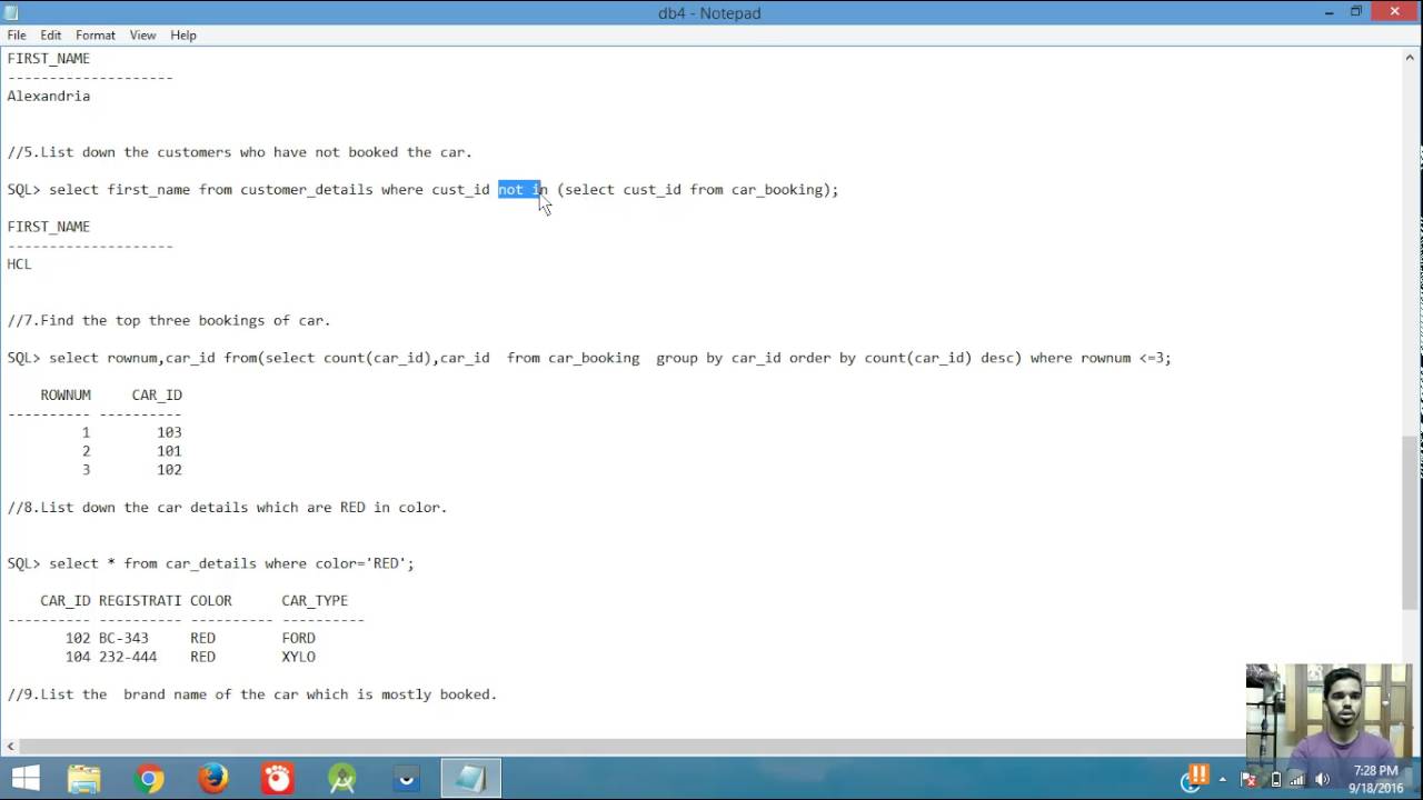 Advance SQL - YouTube