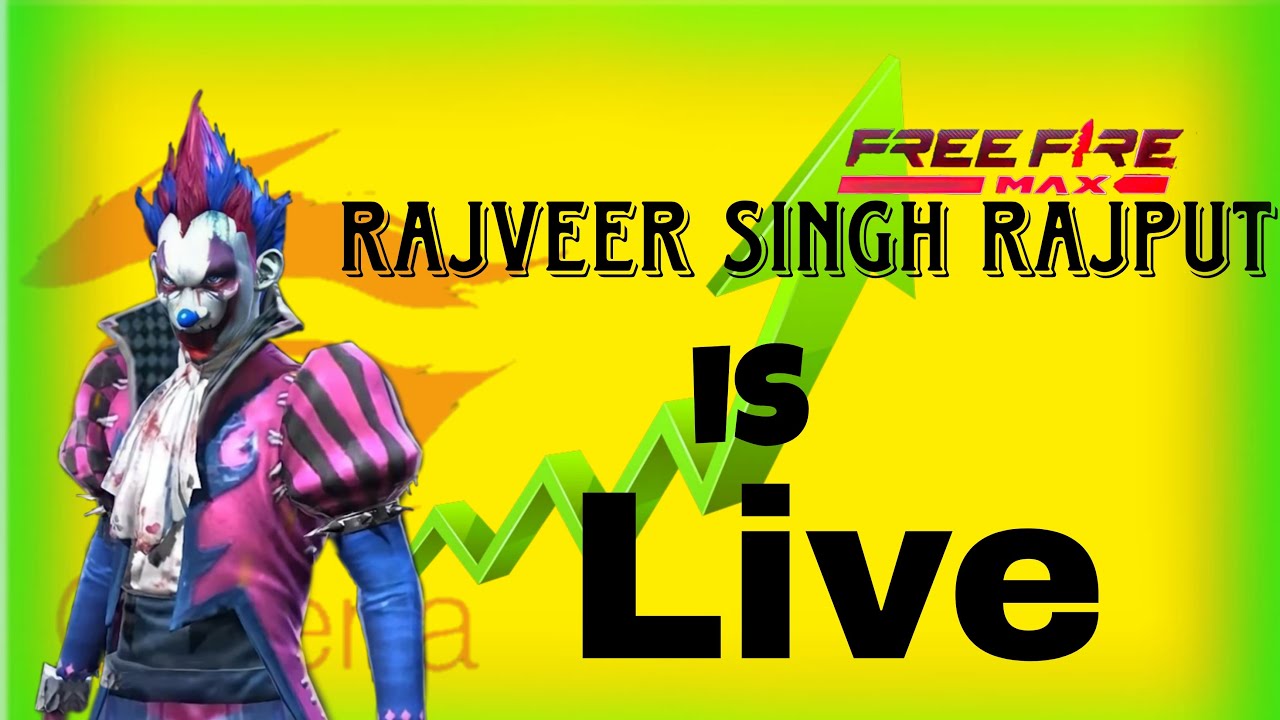 Rajveer Singh Rajput | Garena Free Fire | Jax | Rank Push - YouTube