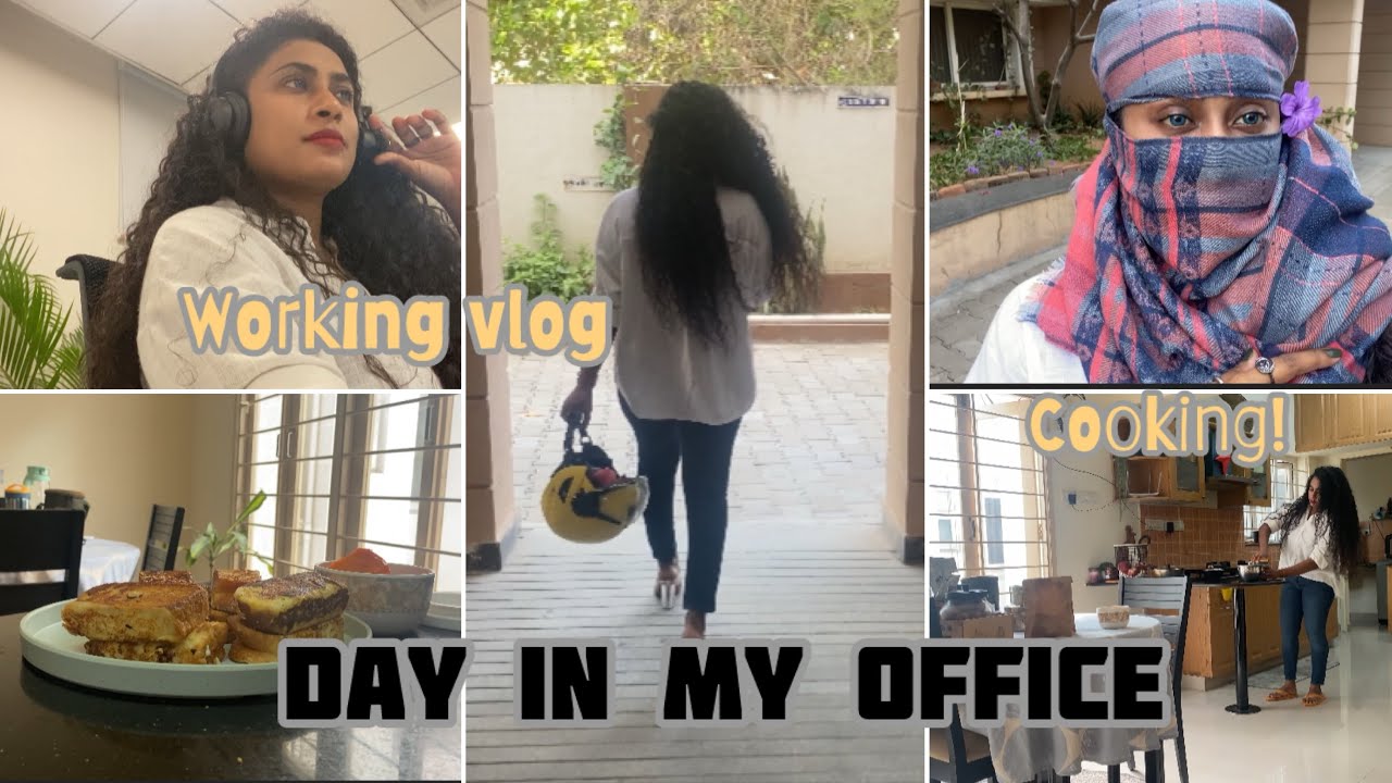 My Working Day | Productive Day in the Life #vlog #dayinthelife #curly ...