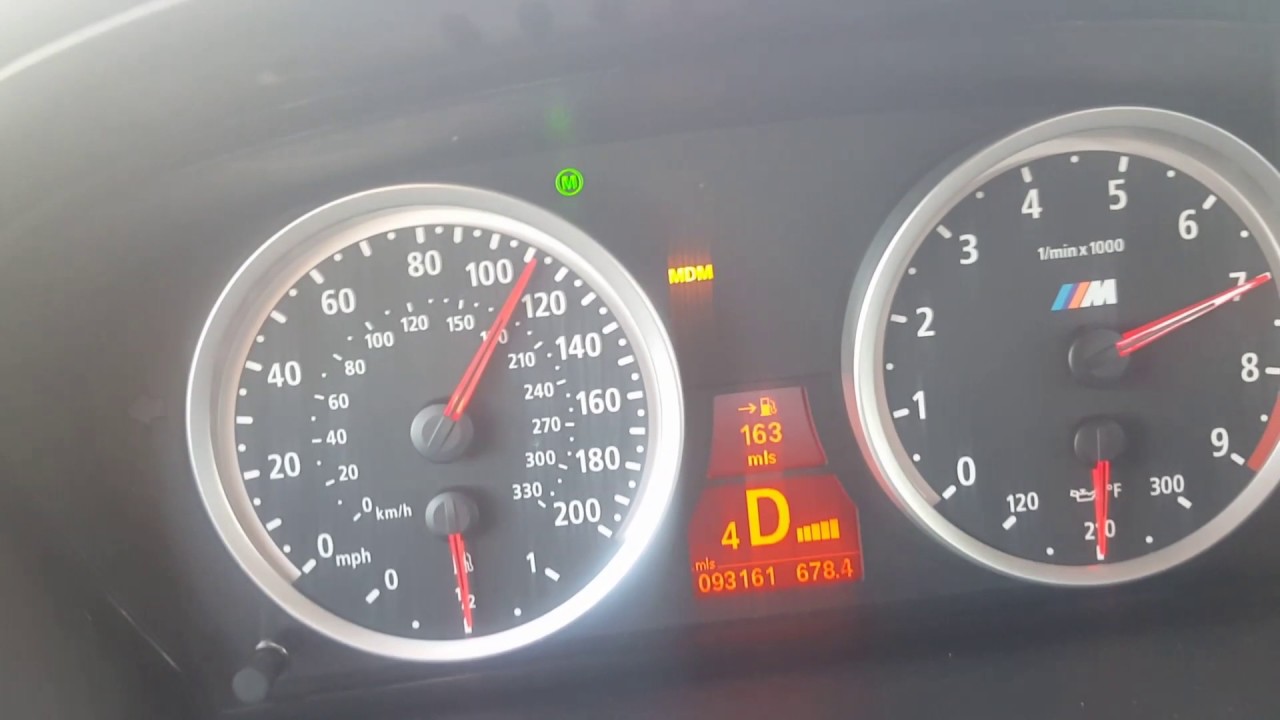 E60 m5 going 160 mph - YouTube