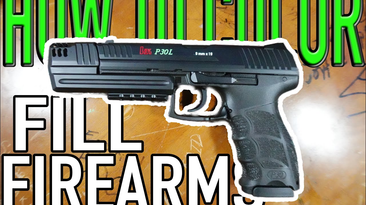 How To Color Fill Firearms with the HKP30L 🔥🔥🔥 - YouTube