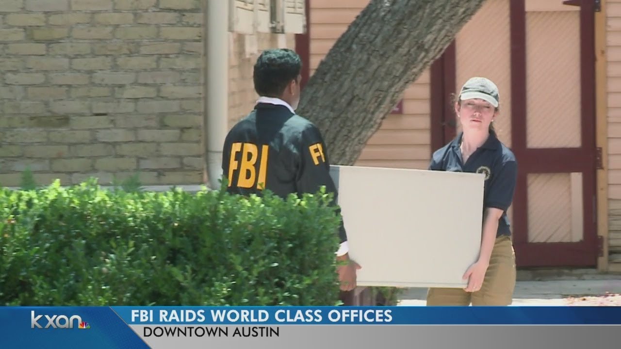 FBI raids World Class offices in Austin - YouTube