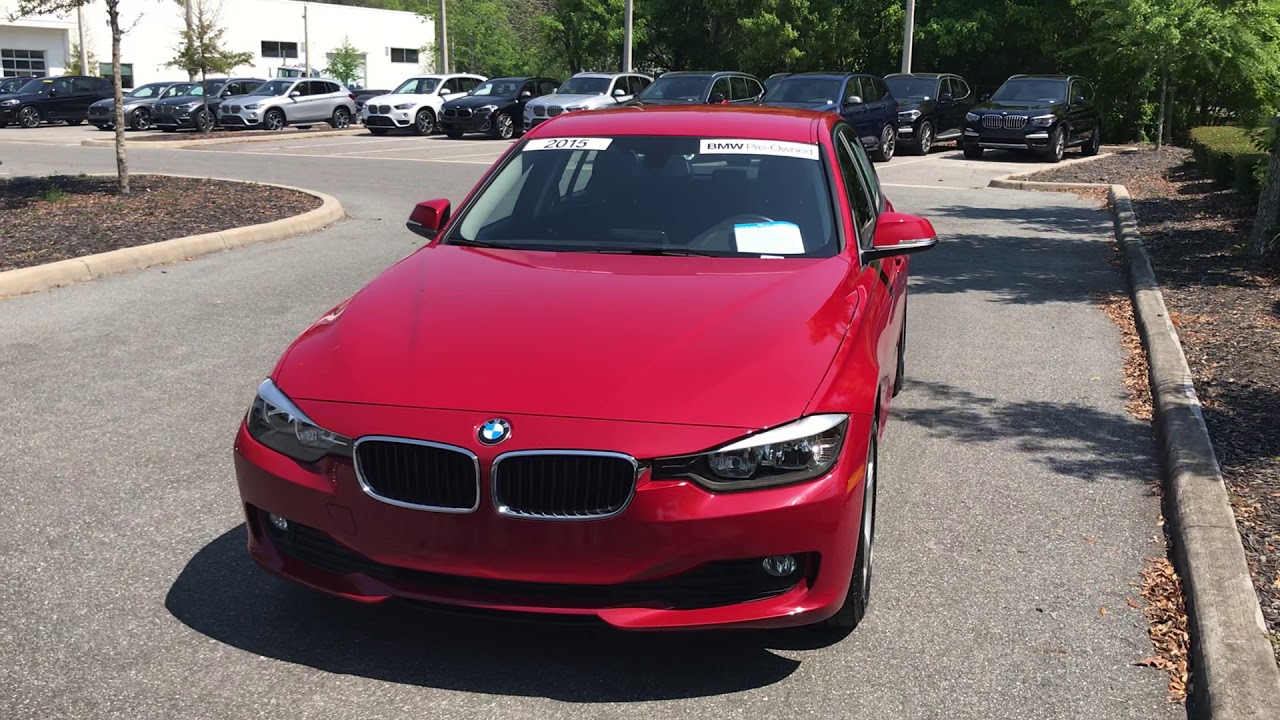 Red 2015 BMW 320i - YouTube
