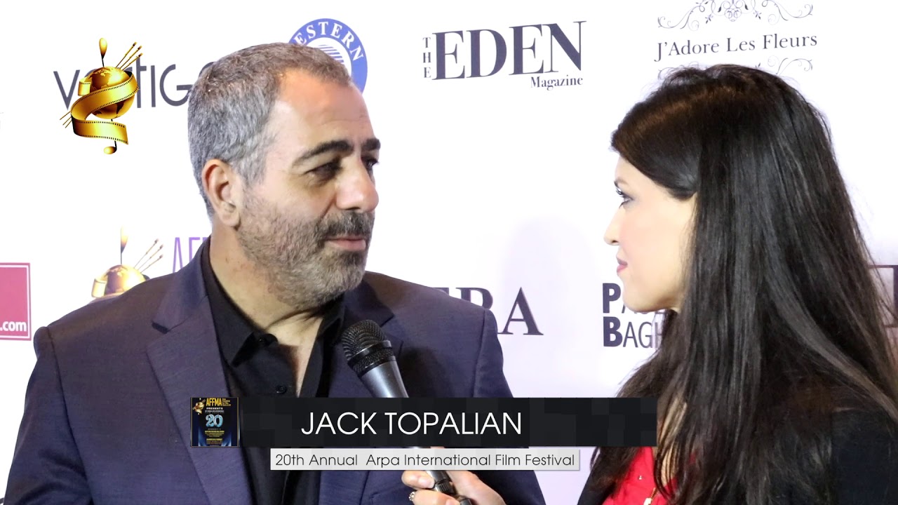 Jack Topalian Interview - 20th Arpa International Film Festival 2017 ...