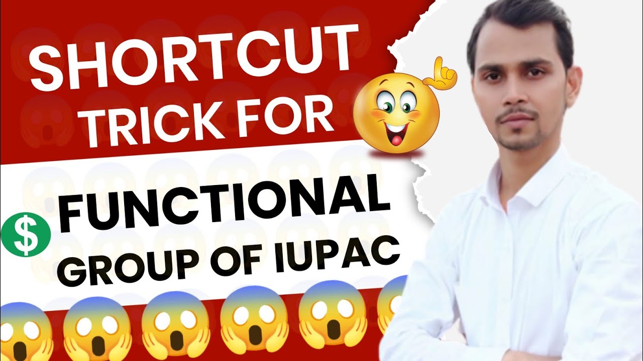 Short Trick For Functional Group Of IUPAC | Chemistry Short Trick ...