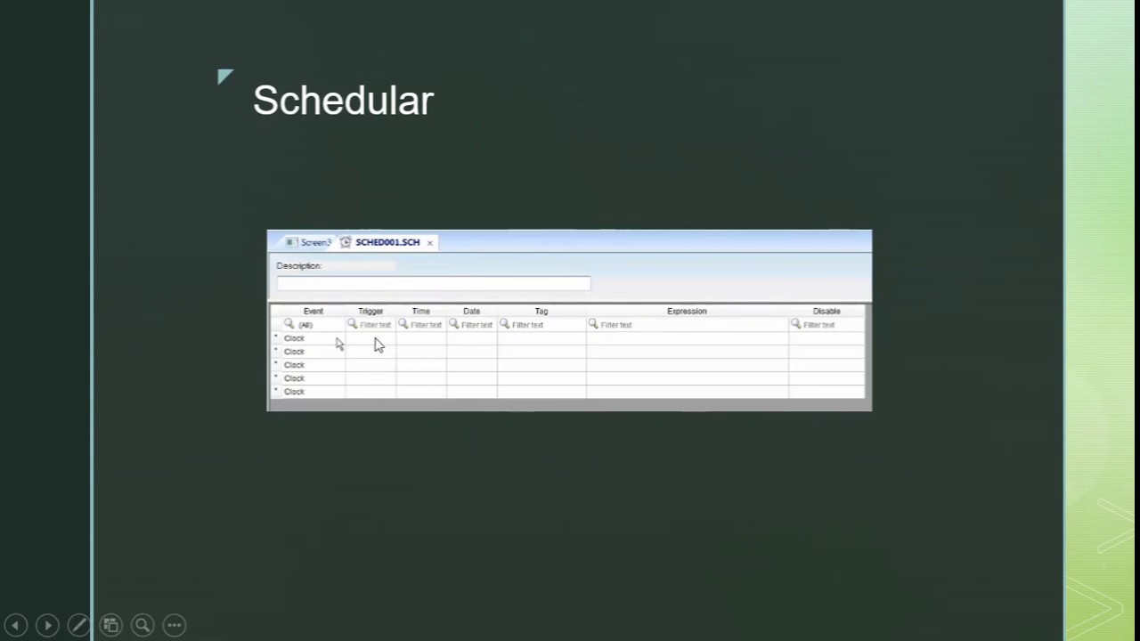 Indusoft Web Studio - Tutorial Scheduler - YouTube