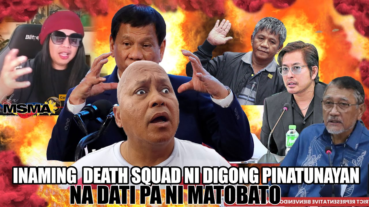 MATOBATO PINATUNAYAN ANG 8 DEATH SQUAD NI DUTERTE! BATO AT CONG DAN AT ...
