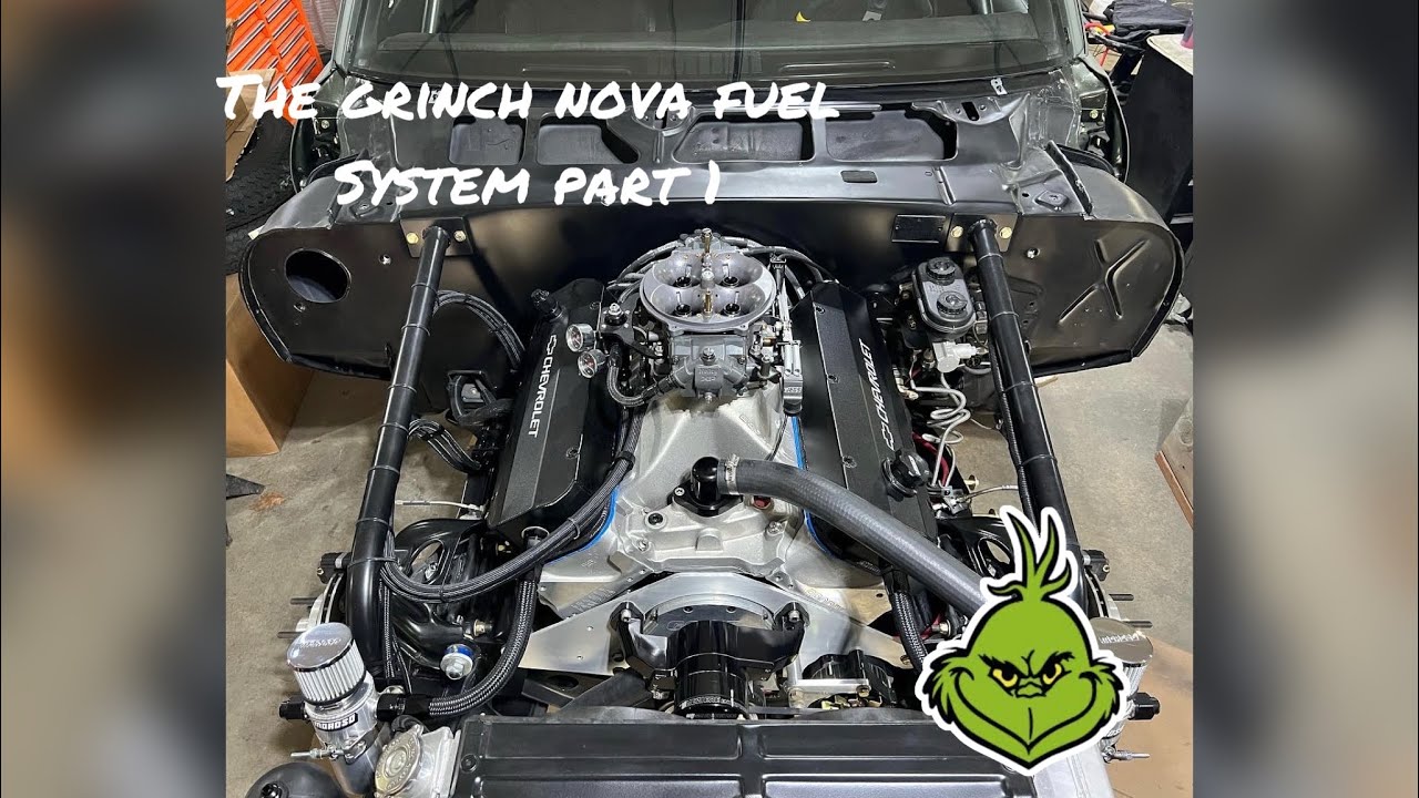 1969 Chevy Big Block Nova pro street drag car project fuel system ...