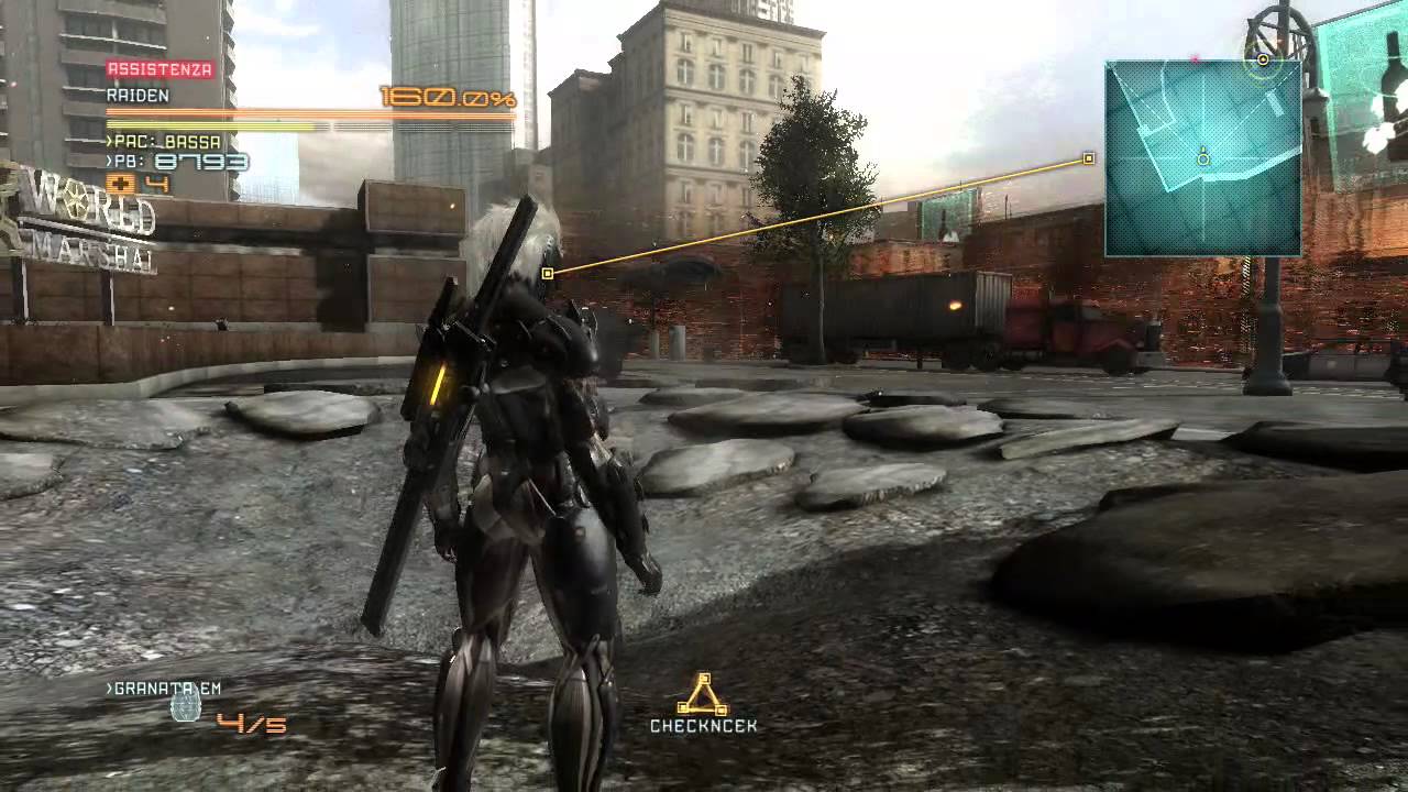 Metal Gear Rising: Revengeance Walkthrough ITA - File R-05: Fuga da ...