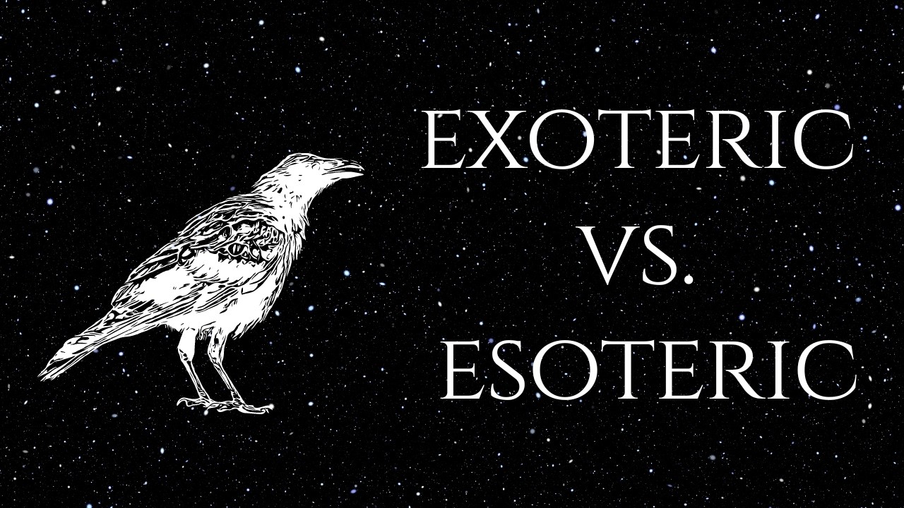 Differences between Esoteric and Exoteric Teachings - YouTube