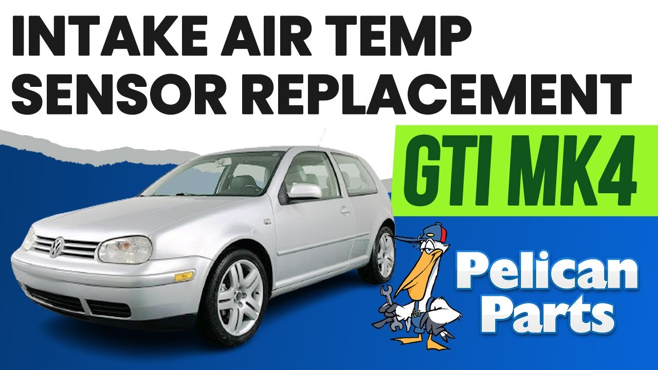 VW Golf GTI Mk IV Intake Air Temperature Sensor Replacement (2000-2006 ...
