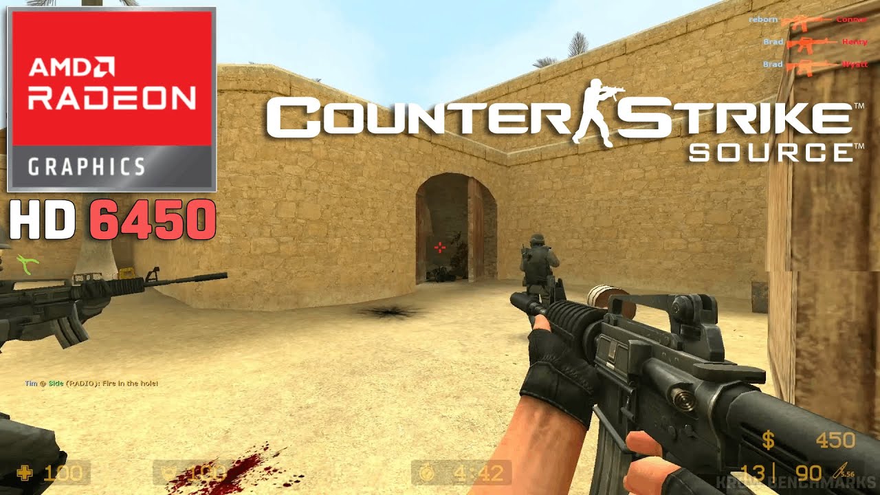 Counter-Strike: Source - HD 6450 2GB - YouTube