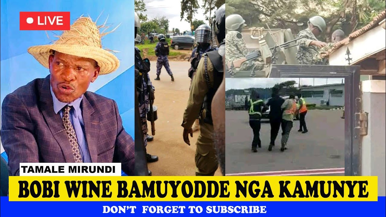 BOBI WINE BAMUYODDE NGA KAMUNYE; Tamale Mirundi Today Latest - YouTube