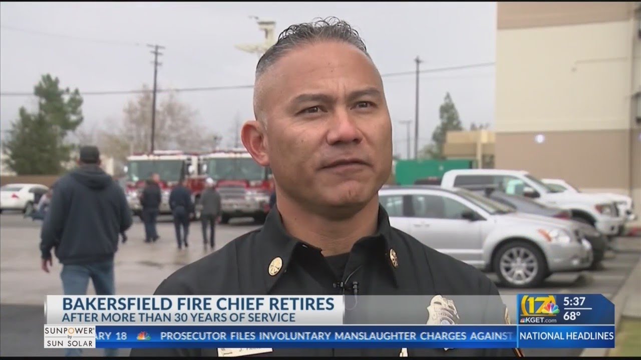 Department veteran John Frando named Bakersfield Fire chief - YouTube