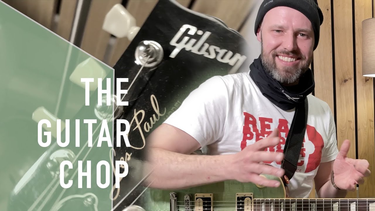Reggae rhythm guitar skank - How to play the chop - off-beat tutorial ...