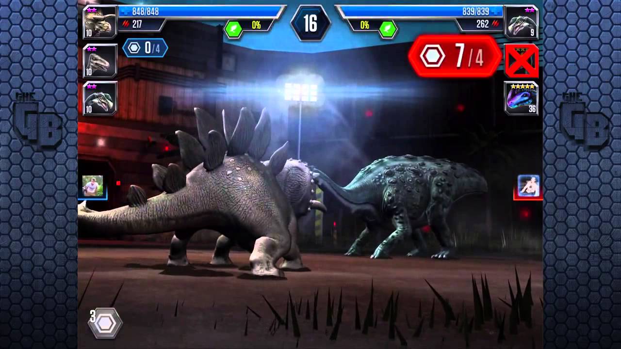 Ankylodocus! Jurassic World The Game Ep 75 HD - YouTube