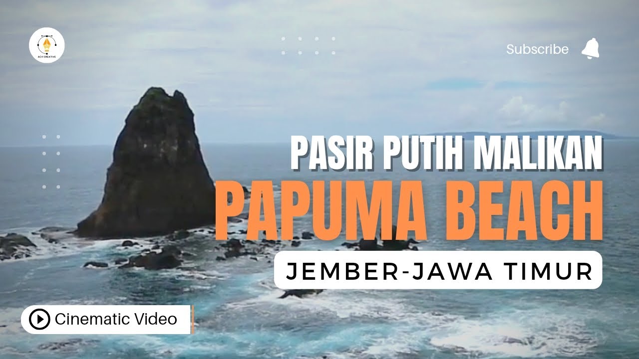 PAPUMA BEACH | Jember (Jawa Timur) | CINEMATIC VIDEO - YouTube