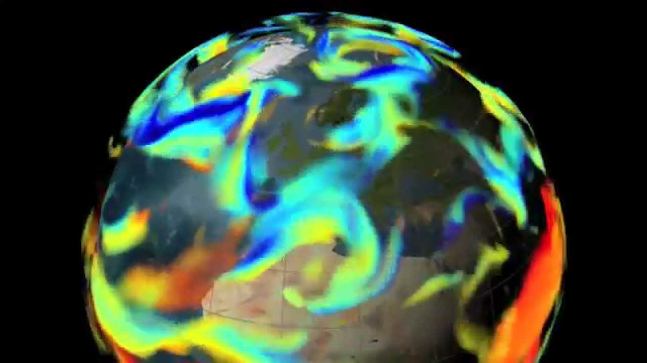 NASA supercomputer animation of Hurricane Katrina formation - YouTube