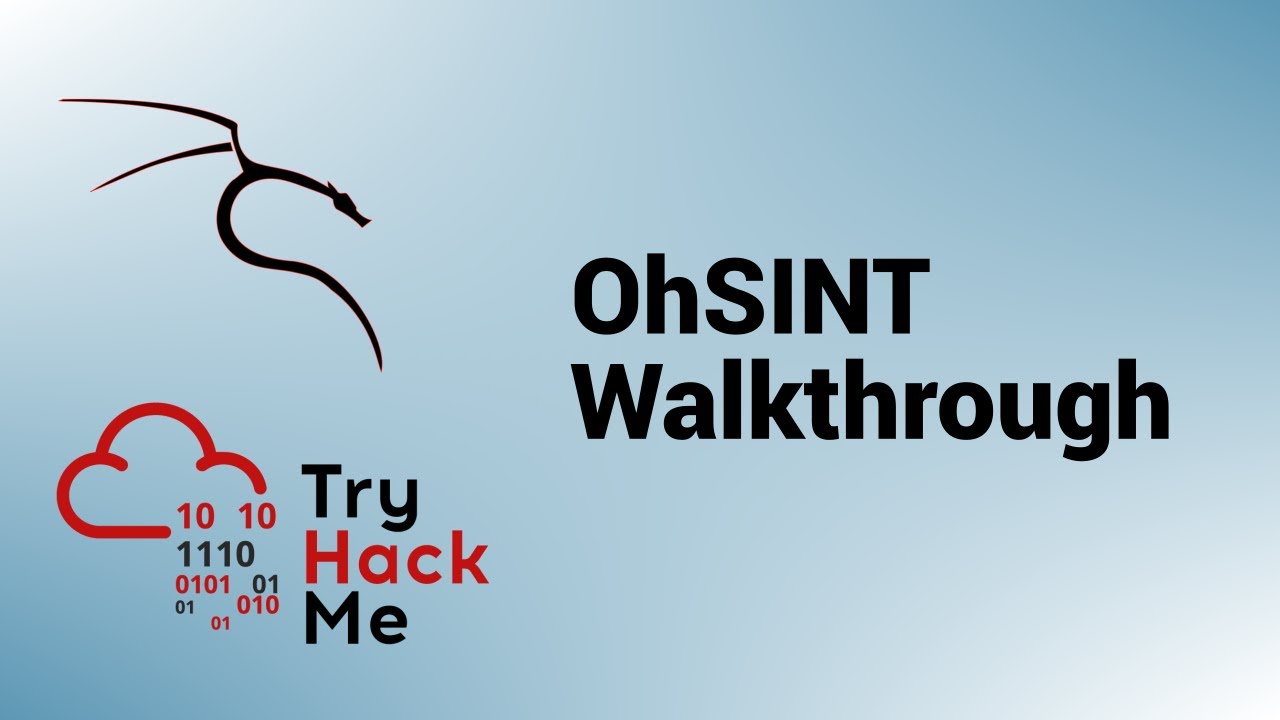 OhSINT Walkthrough - TryHackMe - Kali Linux - Indonesia - YouTube
