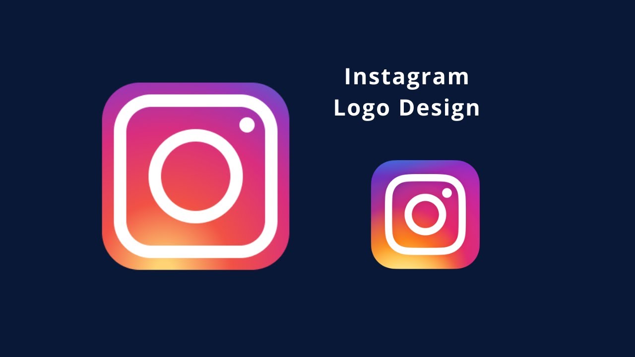 How to create logo? | Instagram Logo making using HTML | CSS step by ...